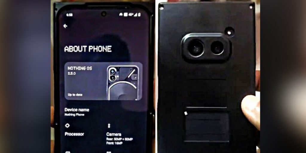 Nothing Phone (2a) leaked with Dimensity 7200 as the SoC
