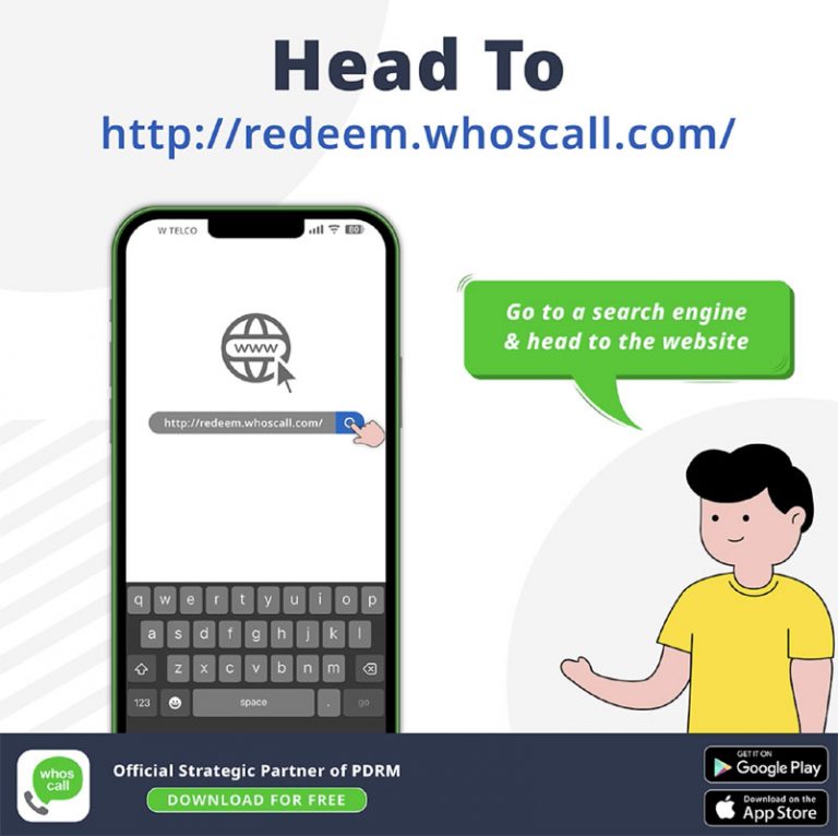 PDRM & Whoscall giving 1 million premium accounts to fight scams