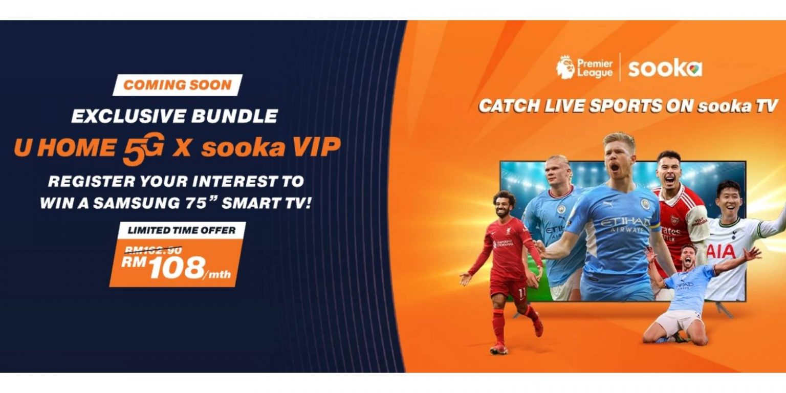 U Mobile introduces new U Home 5G x sooka VIP bundle