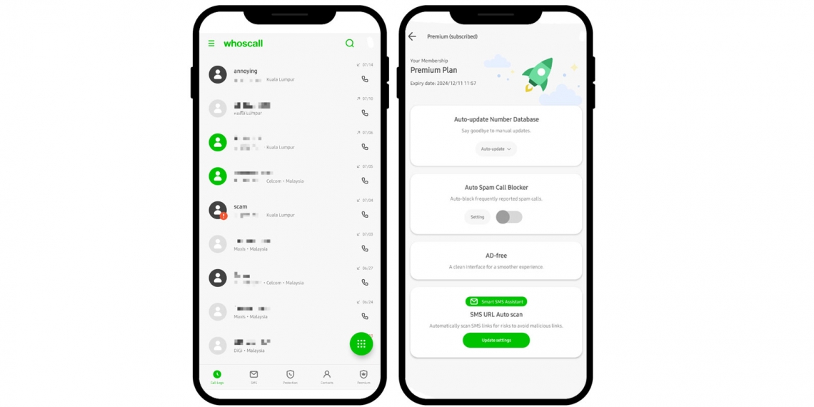 PDRM & Whoscall giving 1 million premium accounts to fight scams