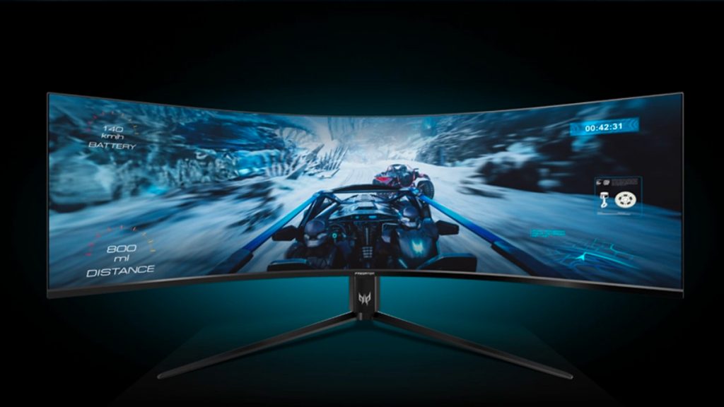 The Acer Predator Z57 is a massive ultrawide 57-inch, 8K 120Hz MiniLED gaming monitor - SoyaCincau