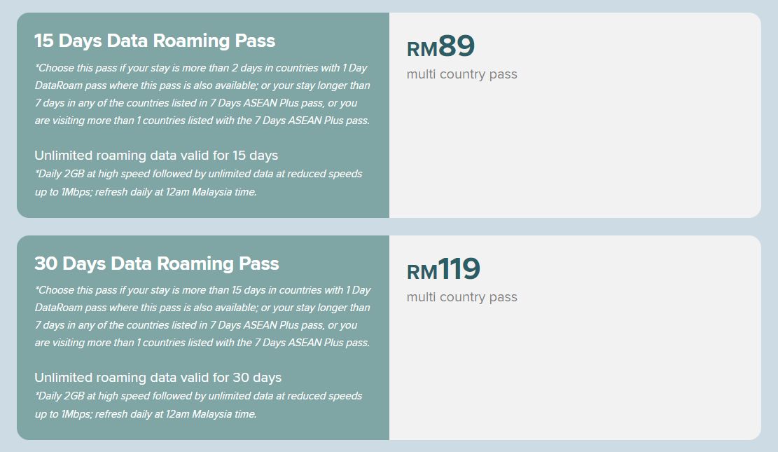 Maxis' unlimited 30-day Data Roaming pass gets a price increase ...
