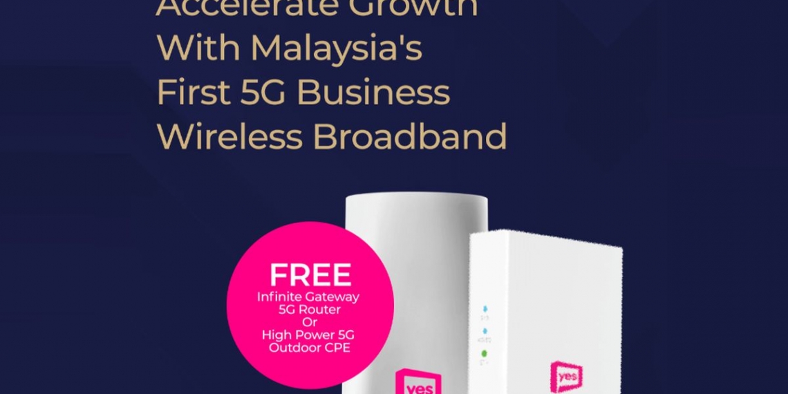Yes 5G Biz Broadband: Unlimited data with free outdoor CPE