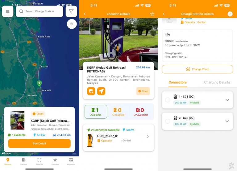 Gentari deploys more DC Chargers in Terengganu