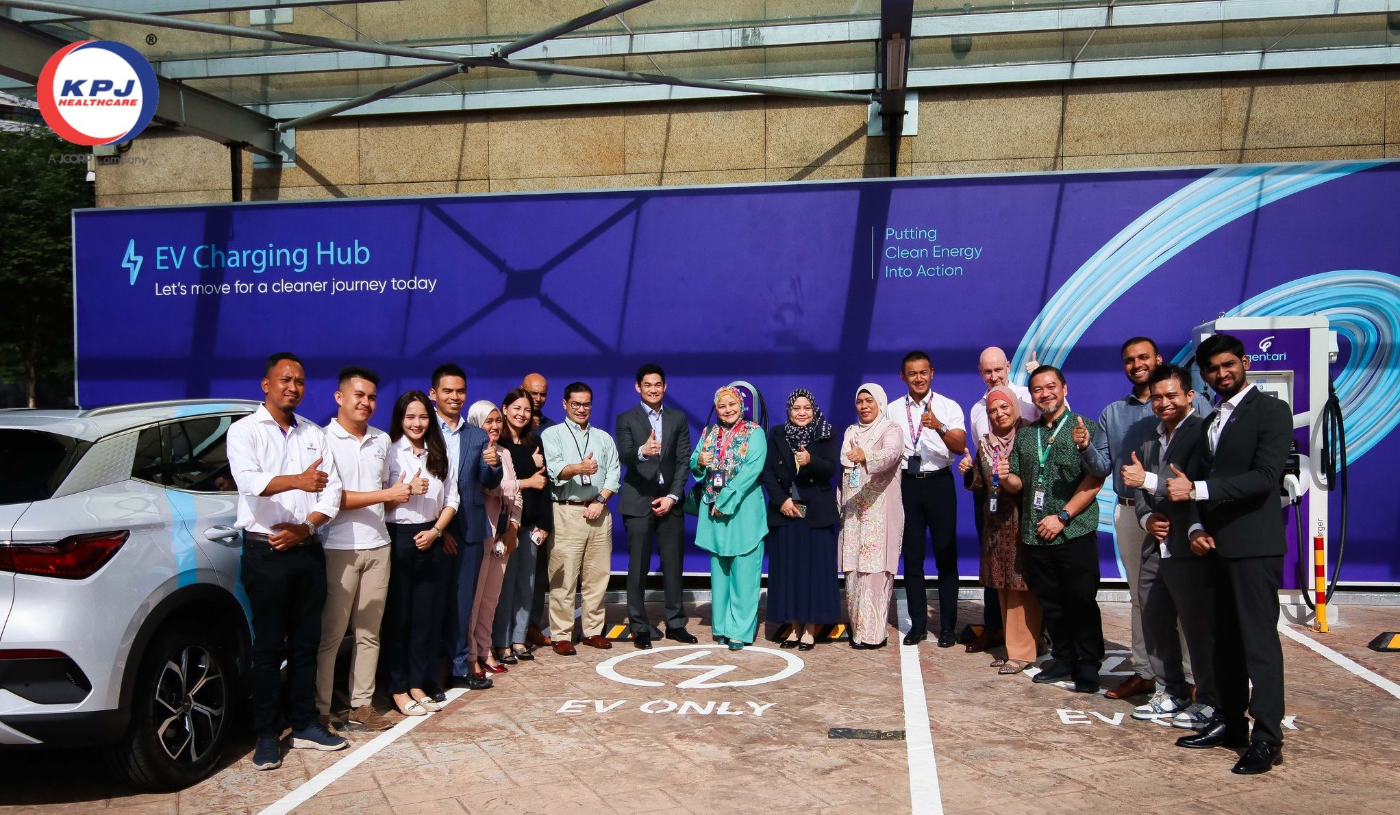 KPJ and Gentari launch EV charging hub at Menara KPJ in KL