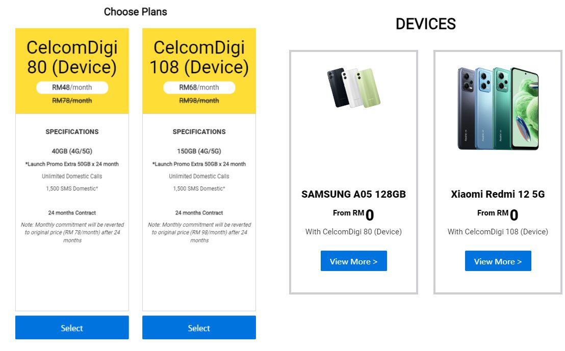 Pakej pHailing Rahmah: CelcomDigi offers 110GB for RM48