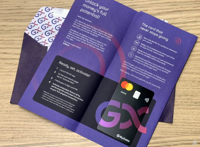 This is GXBank's GX Card and it offers unlimited 1% cashback