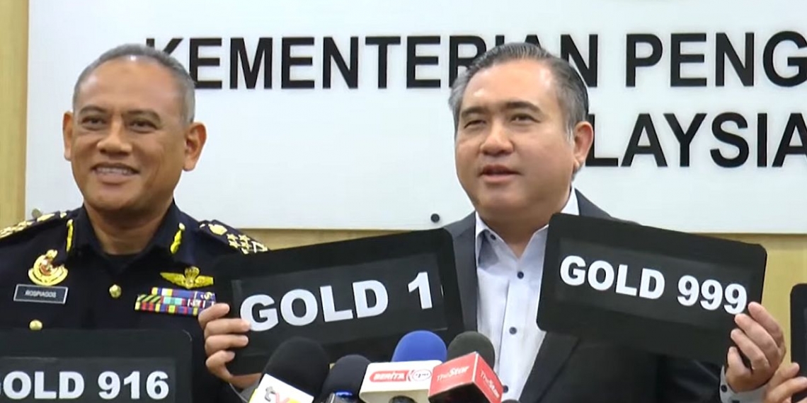 Fancy a "GOLD" number plate? JPJ opens bidding on 1st February - SoyaCincau