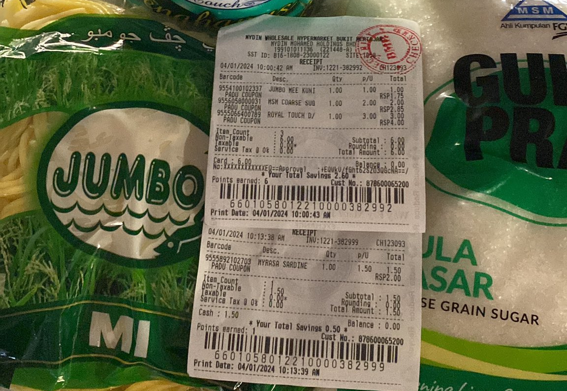 PADU: Here's how to claim Mydin discount vouchers