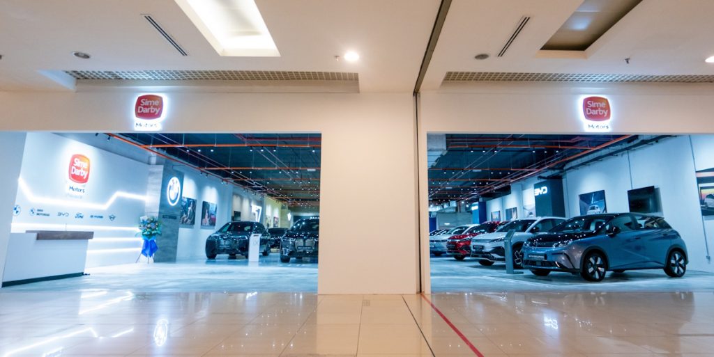 Sime Darby Motors 1 Utama pop-up store is now open, featuring BMW, BYD ...