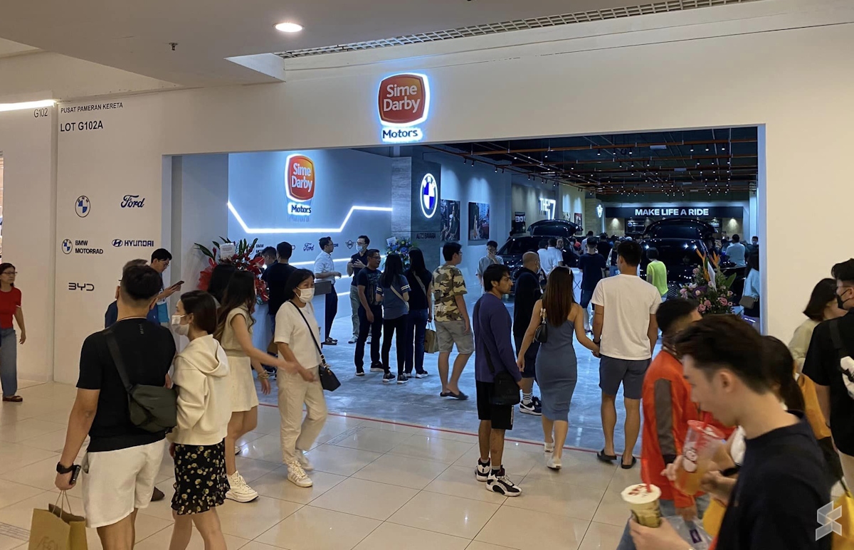Sime Darby Motors 1 Utama pop-up store is now open, featuring BMW, BYD ...