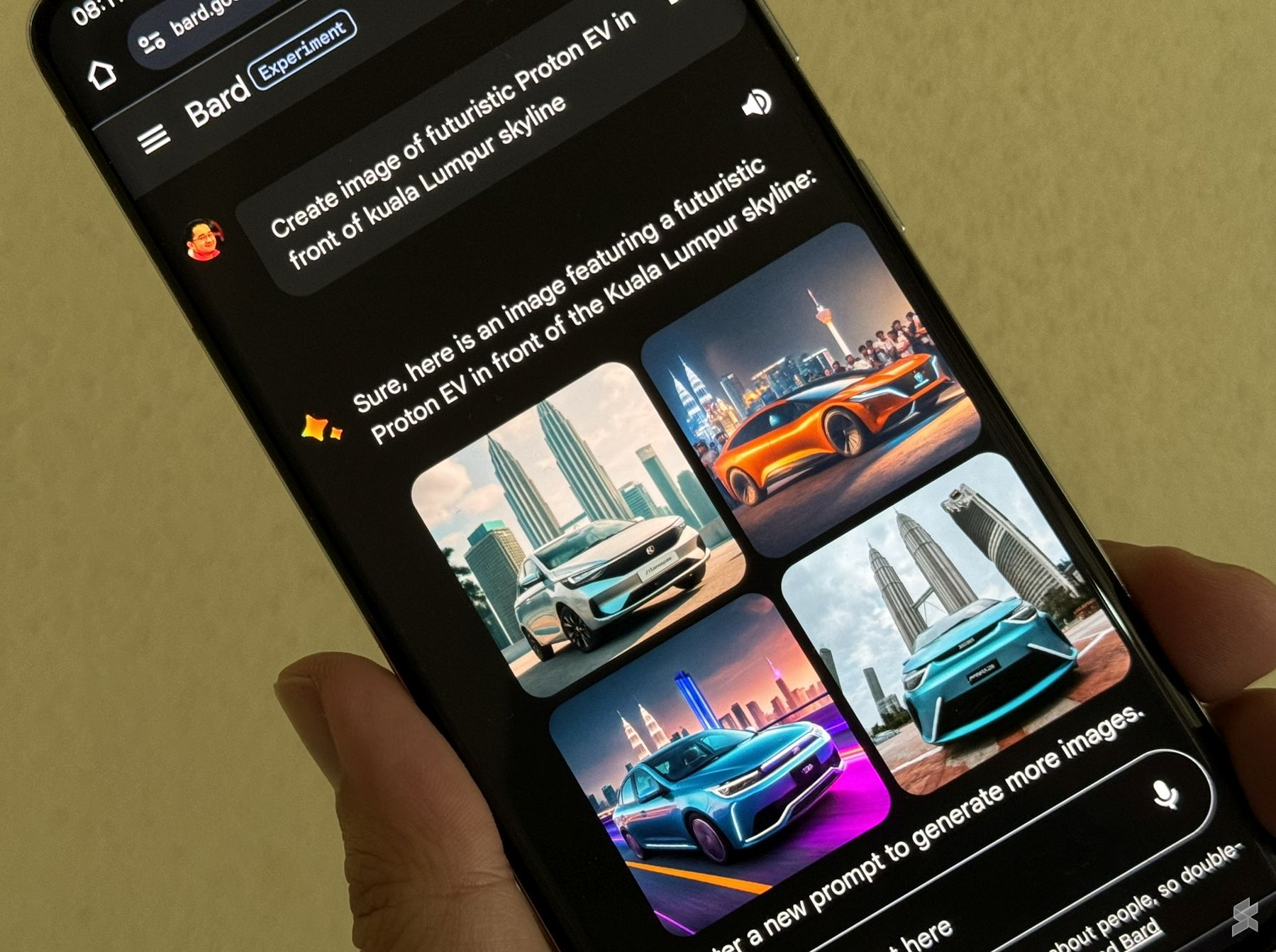 Google Bard: How to create free AI-generated images