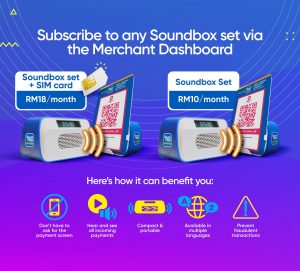 TNG eWallet Soundbox now offered from RM10/month
