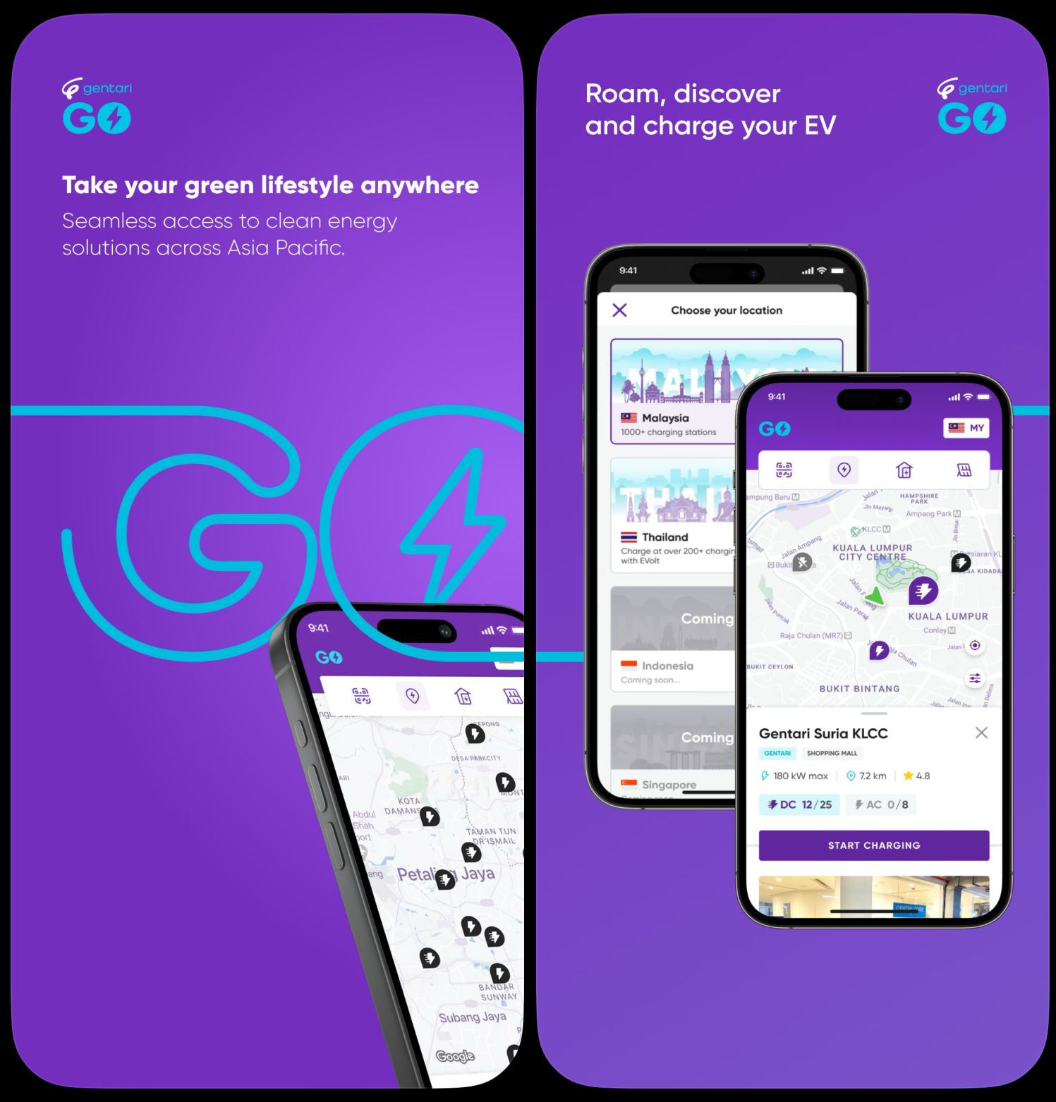 Gentari Go: EV charging, rewards and home solar app