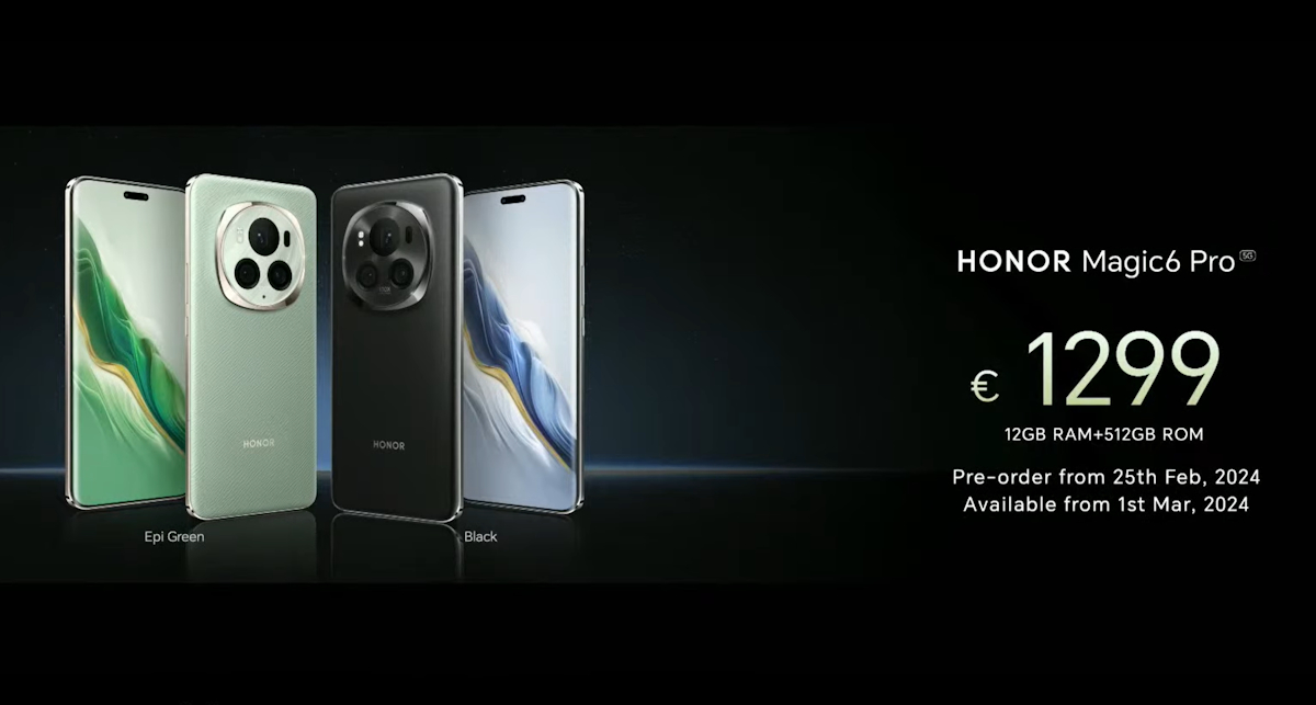 Honor Magic 6 Pro officially launched for the global market