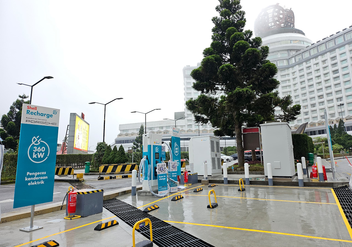Shell Recharge Genting 360kW DC charger costs RM2.80 per kWh