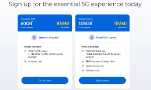 CelcomDigi Postpaid 5G SE: Up to 60GB 5G data for RM40/month