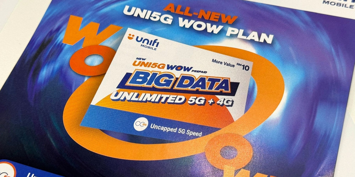 Uni5G Wow Prepaid: Unlimited 5G data with no speed cap for RM35 ...