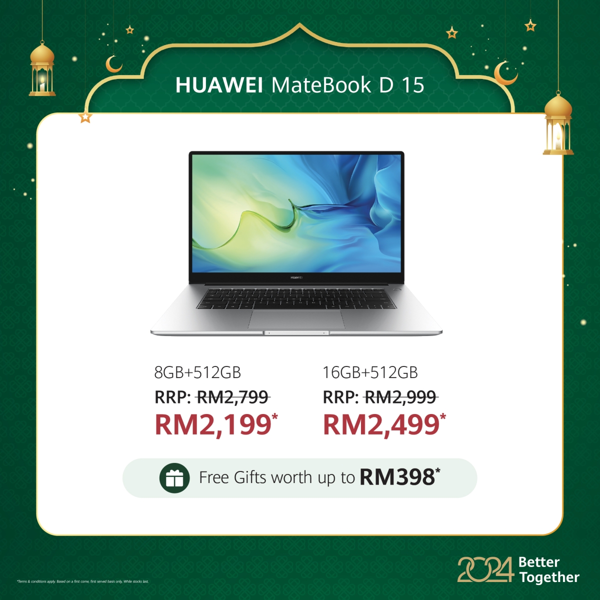 Grab HUAWEI’s best products with discounts up to RM1,300