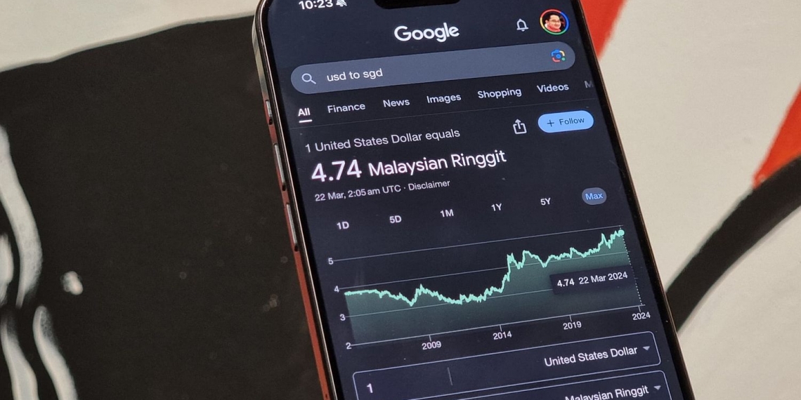 Google Search Hides USD MYR Currency Converter Widget