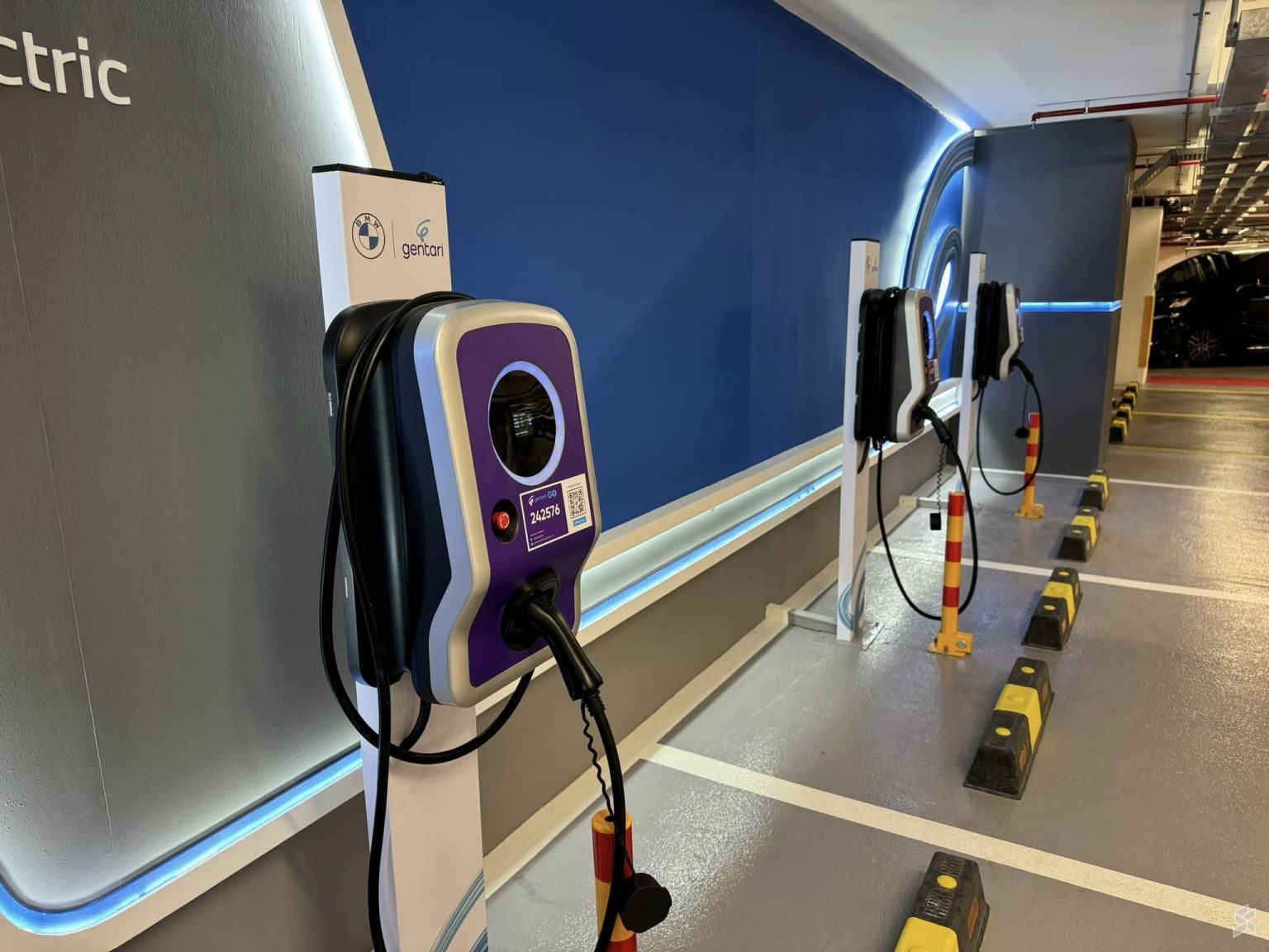 Gentari EV Chargers at The Exchange TRX Premium Carpark