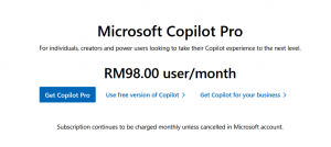 Microsoft Copilot Pro is now available in Malaysia from RM98 monthly - SoyaCincau