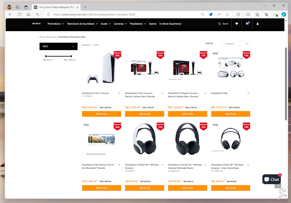 Sony Store offers PlayStation 5 for as low as RM1,849