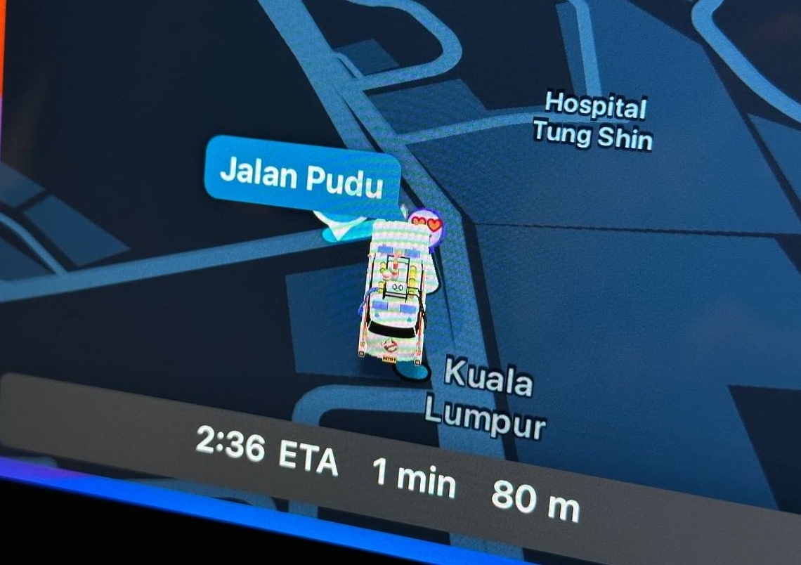 Ecto-1 is back on Waze for Ghostbusters: Frozen Empire's release