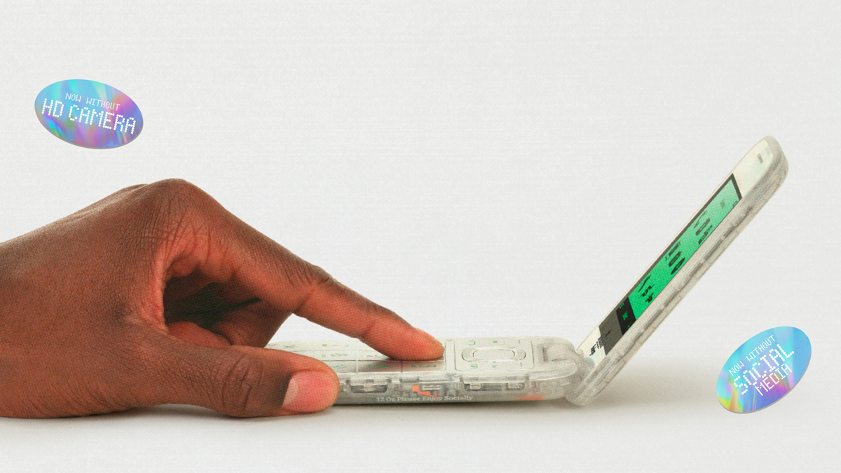 The Boring Phone: Heineken's new nostalgic flip phone