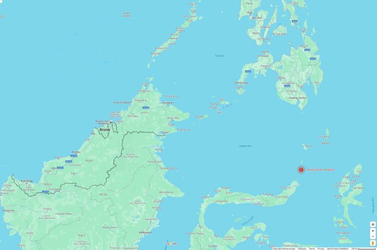 Why Mt Ruang eruption caused flight cancellation in Malaysia