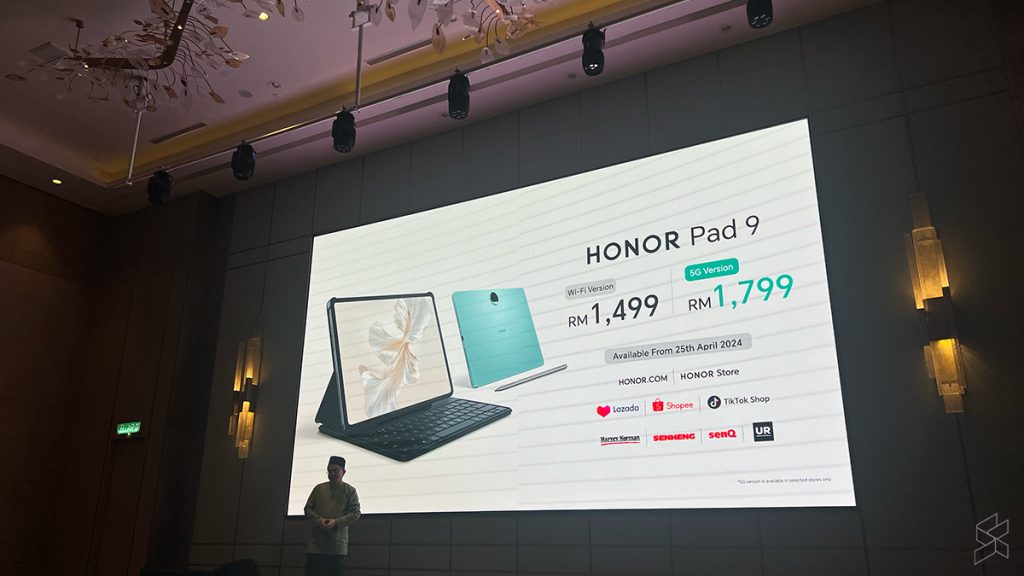 Honor Pad 9 with 5G connectivity now available for RM1,799