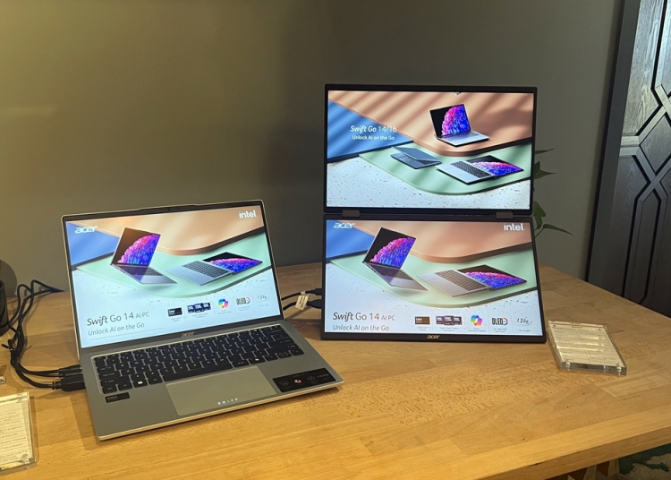 Acer PD163Q: Portable monitor with two 15.6" displays, priced at RM1,699