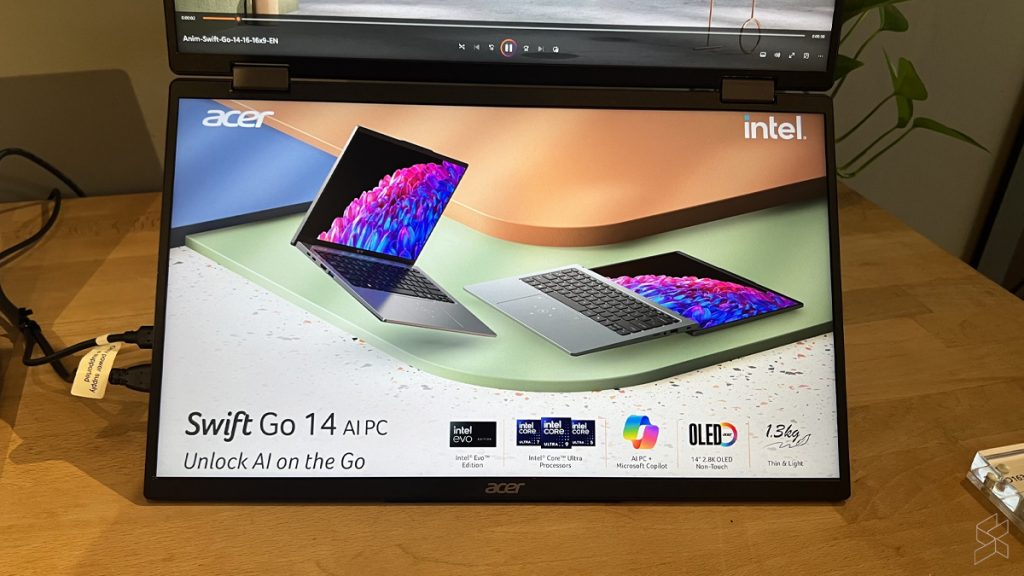 Acer PD163Q: Portable monitor with two 15.6" displays, priced at RM1,699