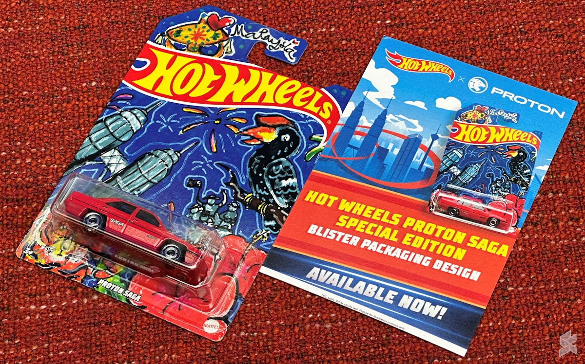 Hot Wheels Proton Saga Special Edition is now on sale