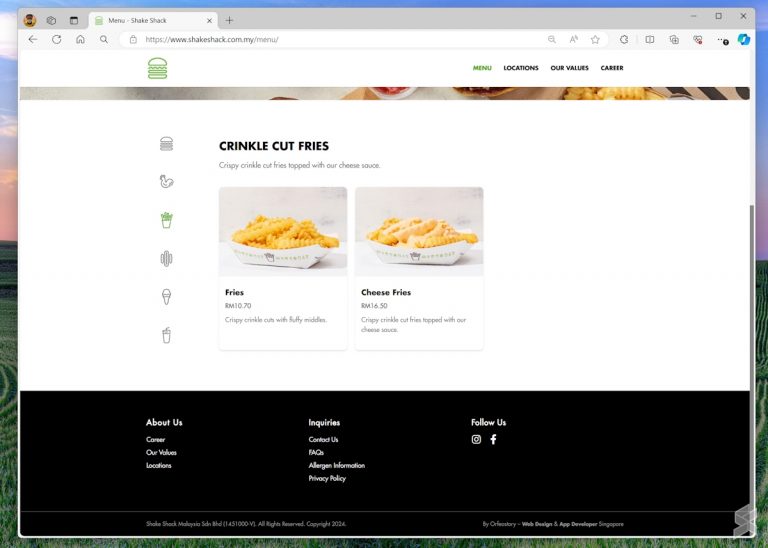 Shake Shack Malaysia: Here's the full menu for TRX outlet