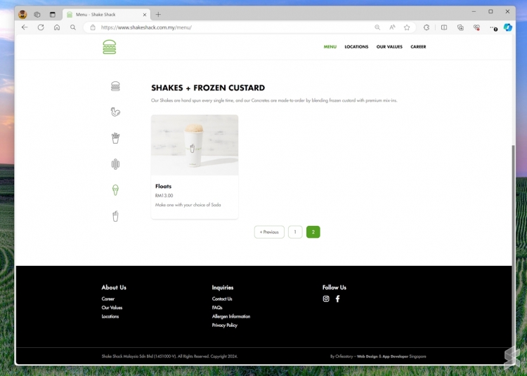 Shake Shack Malaysia: Here's the full menu for TRX outlet