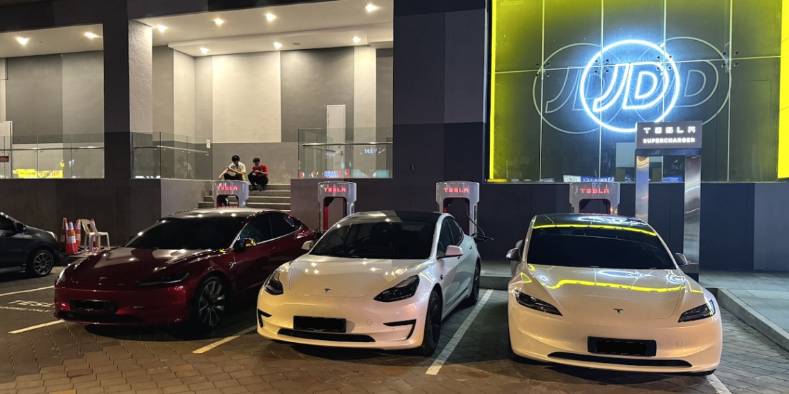 Tesla activates the first Supercharger station in Penang
