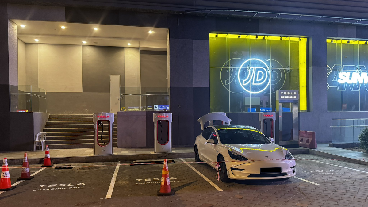 Tesla activates the first Supercharger station in Penang