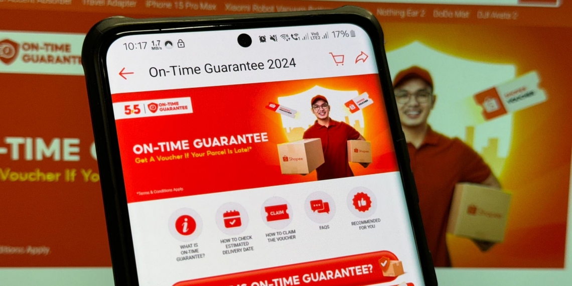 Shopee On-Time Guarantee: Get free voucher for late delivery