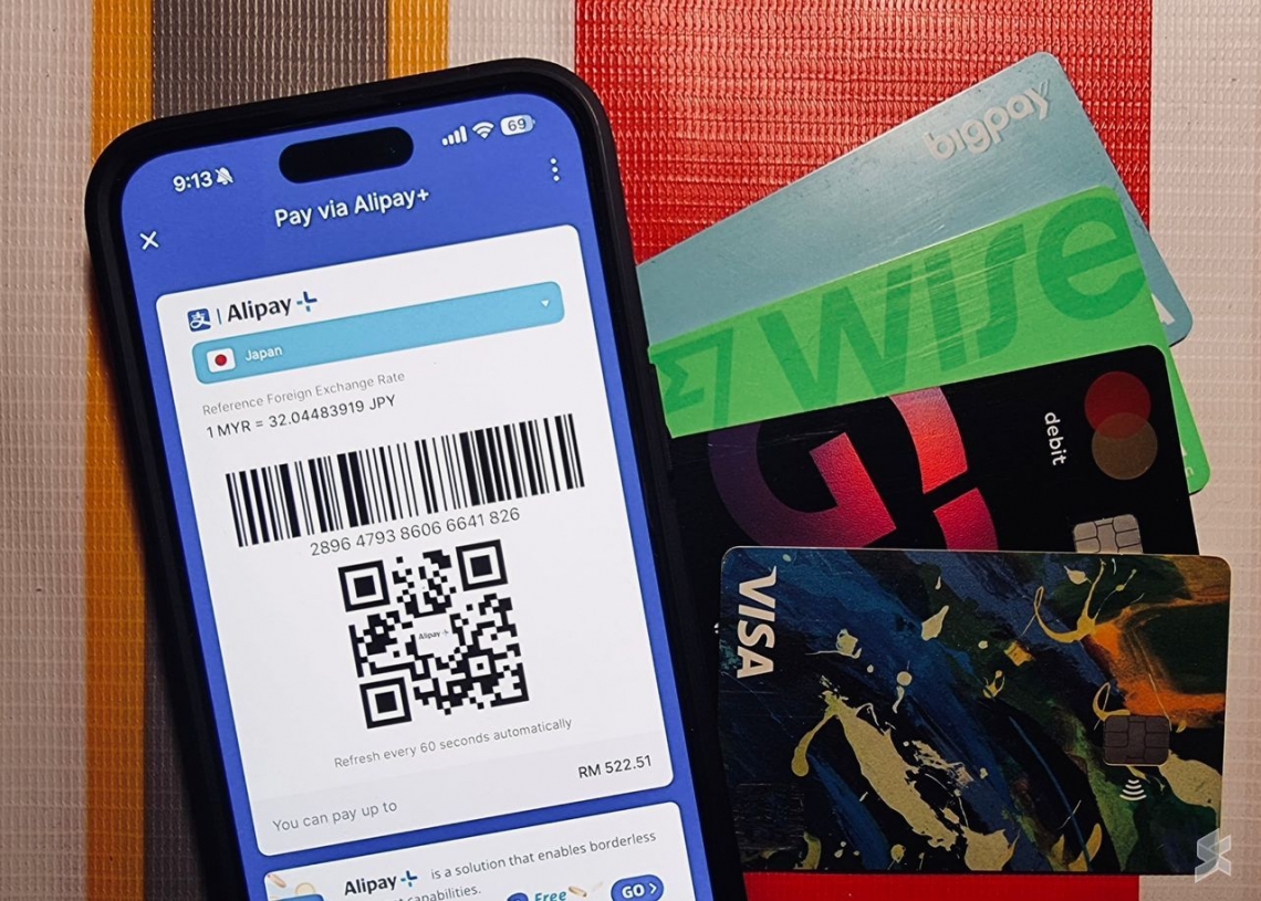 TNG eWallet in Japan vs TNG Visa, GXCard, Wise and BigPay