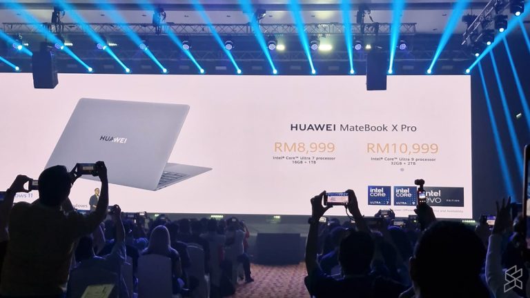 Huawei MateBook X Pro Malaysia: 980g laptop, starting at RM8,999
