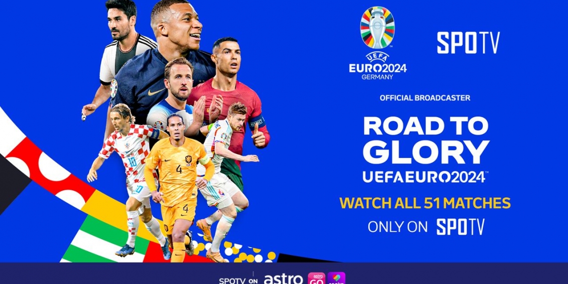 UEFA Euro 2024: Watch all 51 matches live on Astro and Sooka
