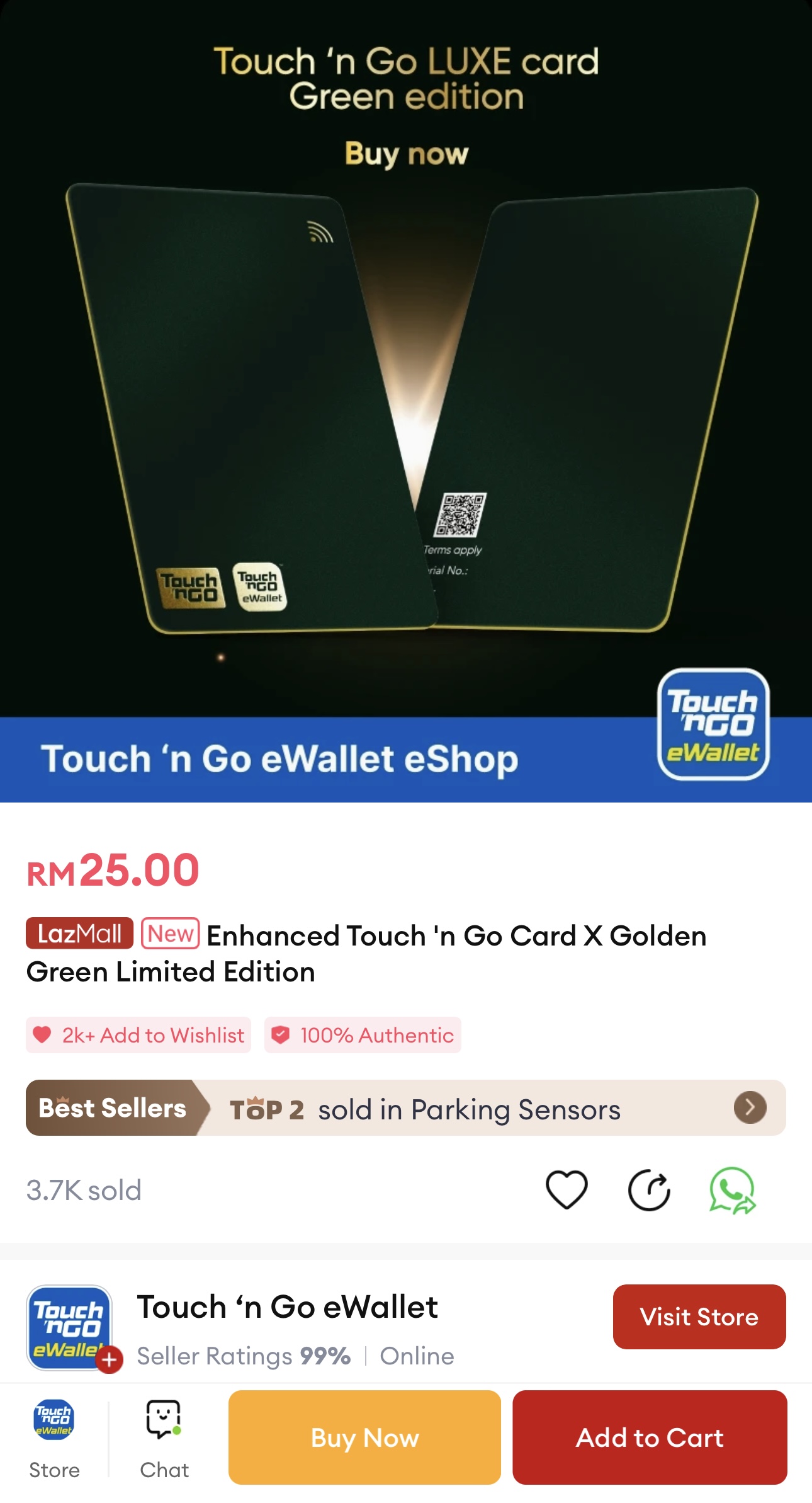 Touch ‘n Go releases Limited Edition Luxe card in Green