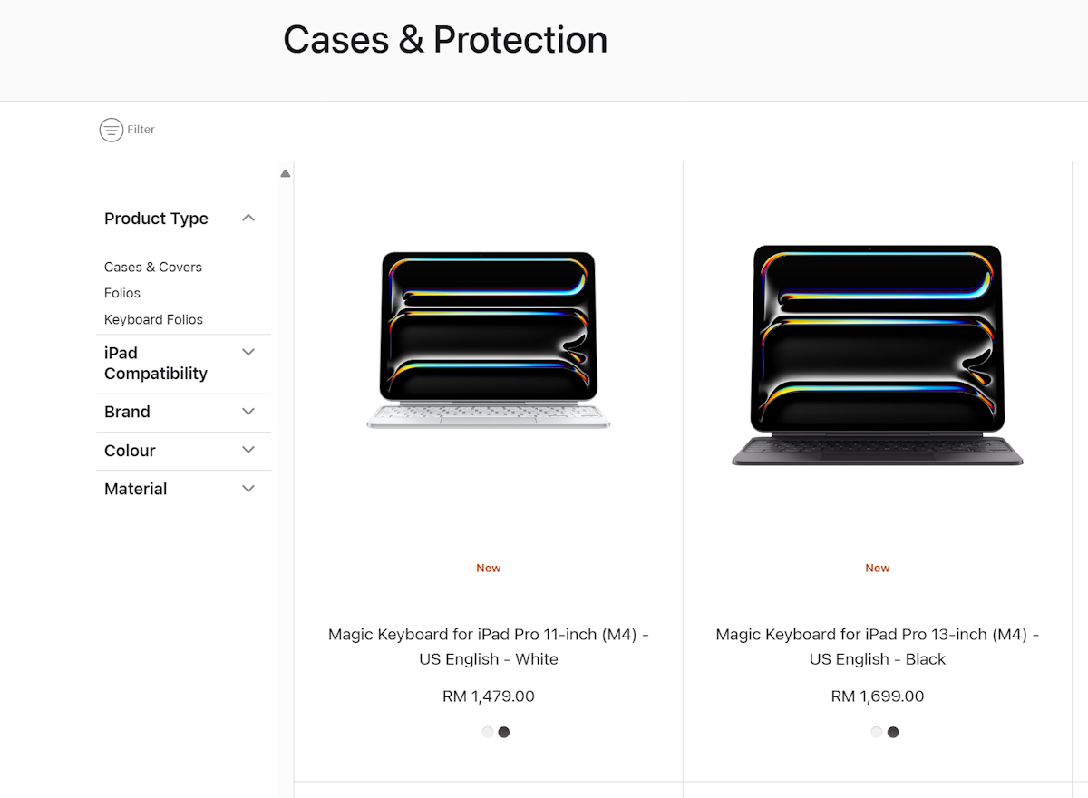 Apple Magic Keyboard for iPad Pro M4 now in Malaysia, starts at RM1,479