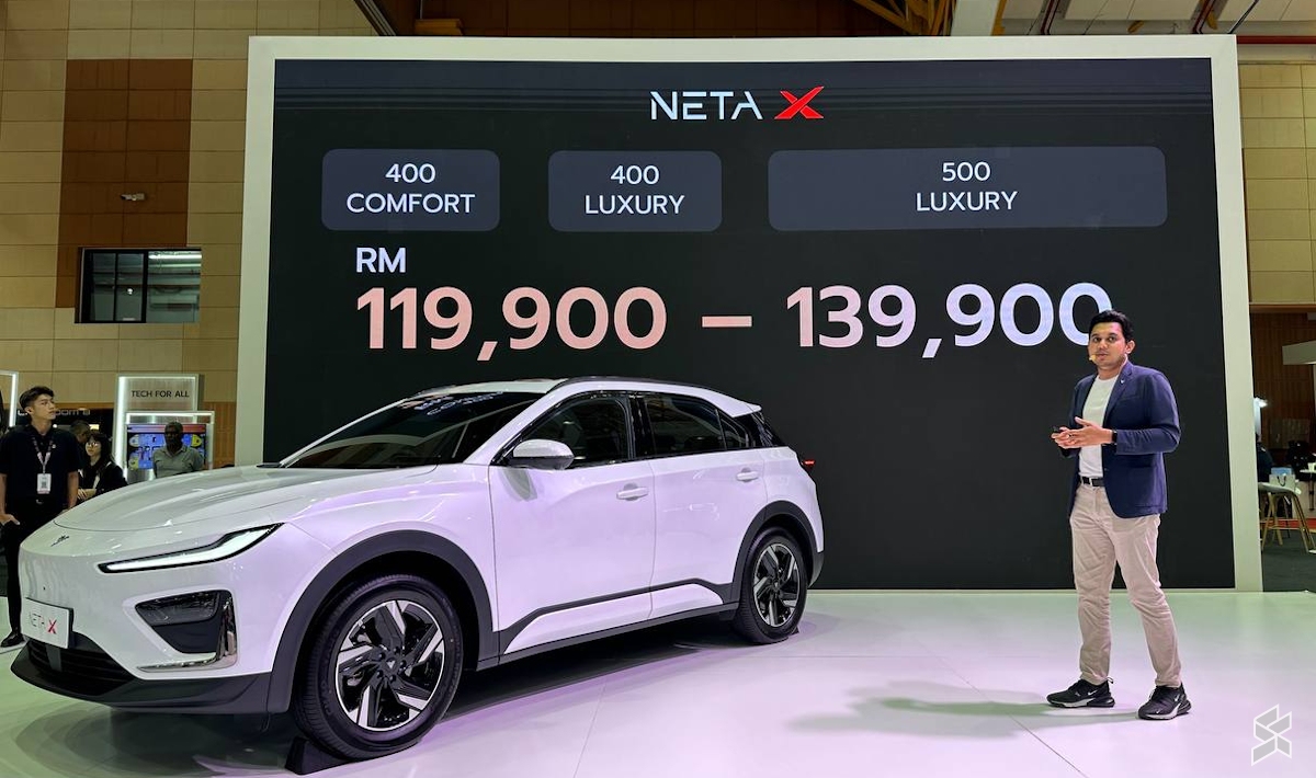 Neta X made its debut in Malaysia, starts at RM119,900