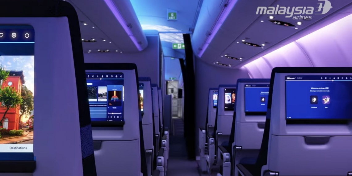 MAS A330neo to feature 4K screens for business and economy