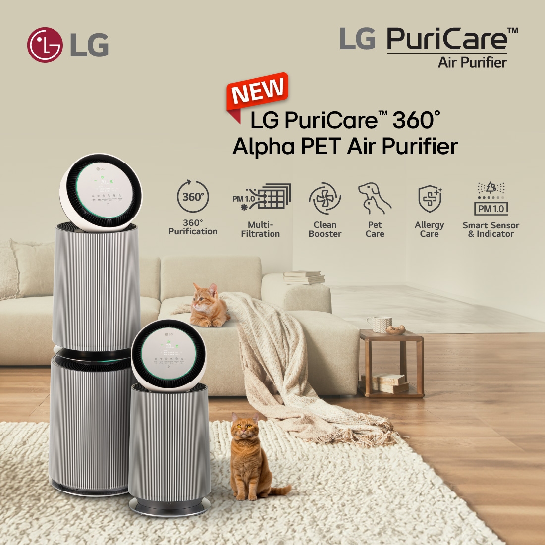 Create a Healthy Home for Your Loved Ones with the LG PuriCare 360 ...