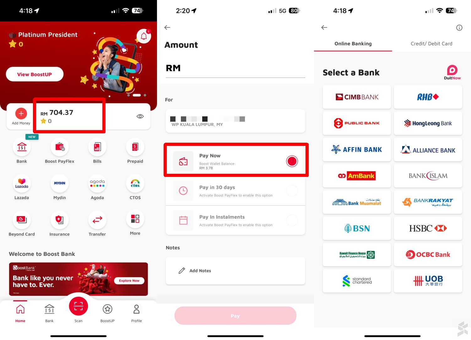 Boost Bank: How to unlock 4% p.a. interest for Savings Jar