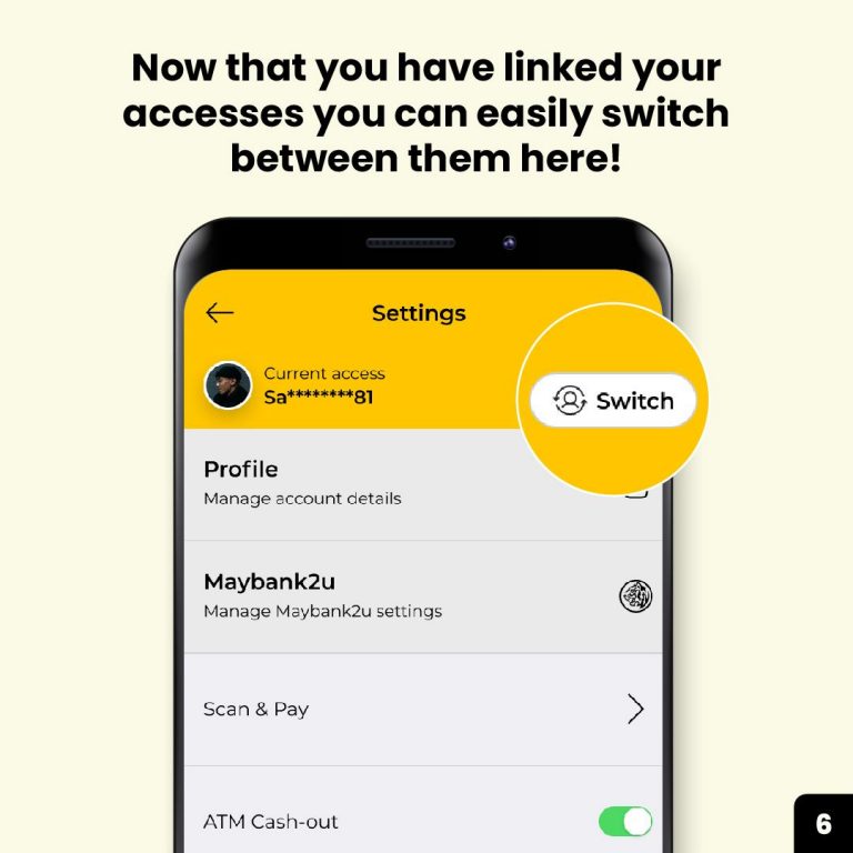 Maybank MAE: How to add multiple M2U accounts in a one app