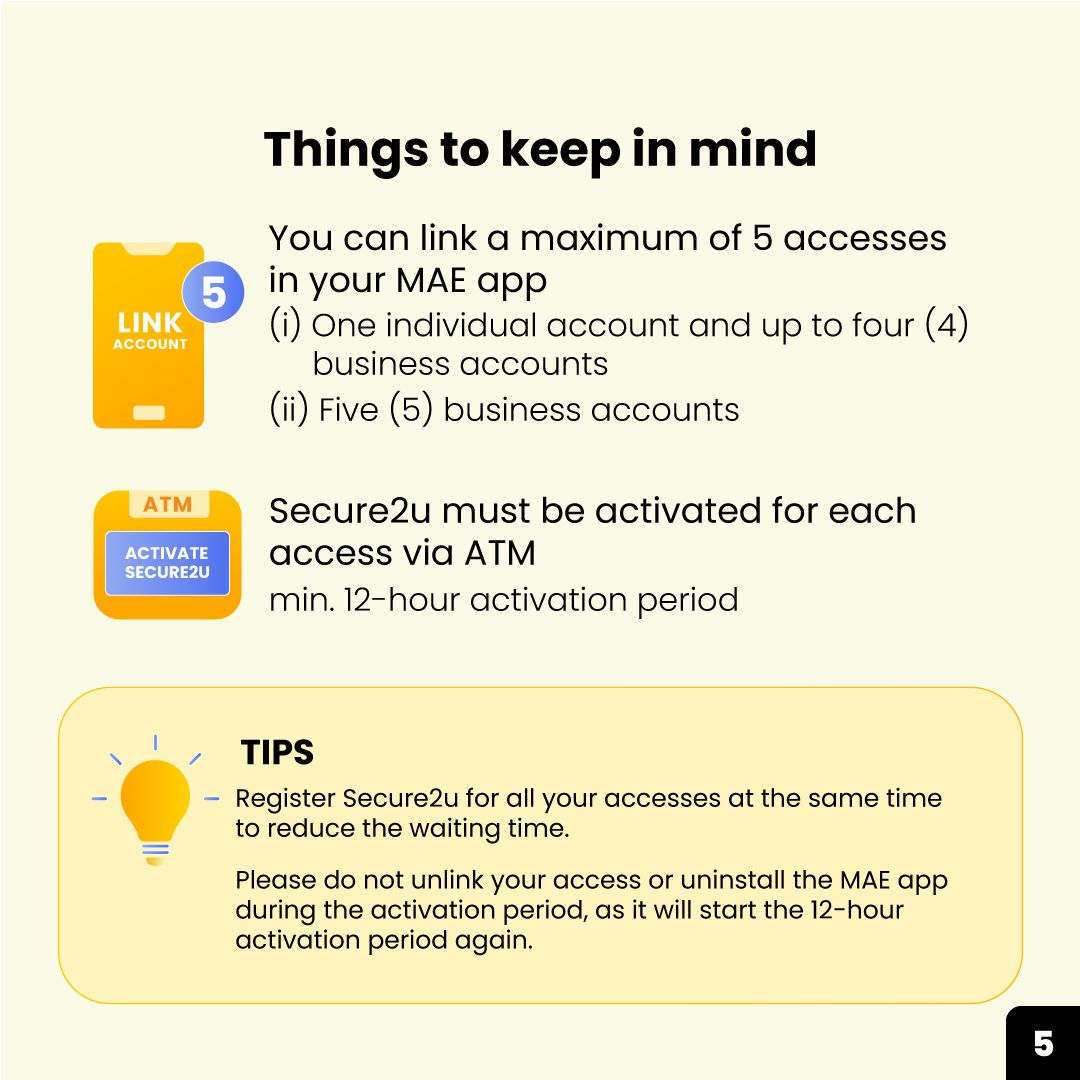 Maybank MAE: How to add multiple M2U accounts in a one app